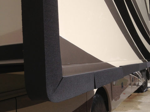 SlideGuard Extension (Square) - RV Safe Zone - Safe Zone Corp.